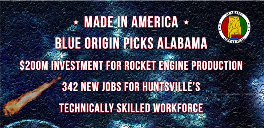 Blue Origin to Build Rocket Engines in Huntsville, Alabama - OJT.com